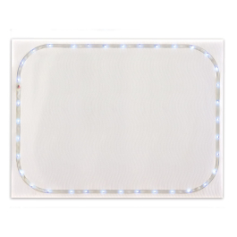 18" x 24" LED Embedded Sign, Blank (2 Pack with 4 D battery box ...