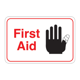 6" x 9" First Aid Facility Sign | United Visual Products